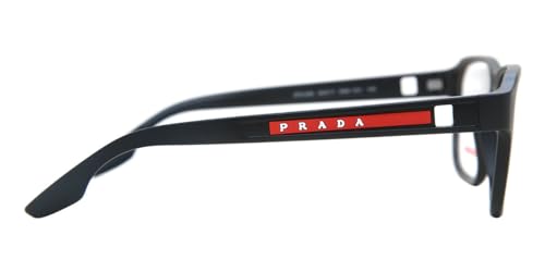 PRADA LINEA ROSSA PS 04NV - DG01O1 Eyeglass Frame BLACK RUBBER w/DEMO LENS 54mm
