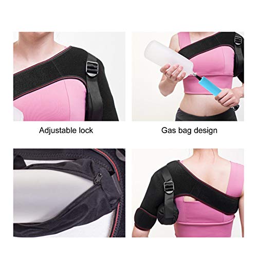 Shoulder Brace for Men and Women Arm Sling Shoulder Support Stabilizer with Inflatable Bag and Pump for Shoulder