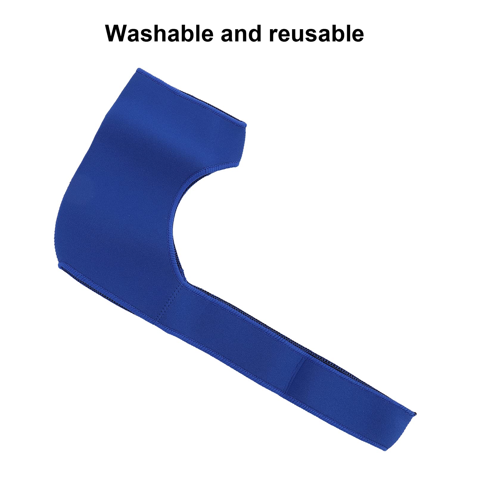 Shoulder Brace for Men and Women, Rubber Sponge Orthopedic Care Compression Sleeve for Torn Rotator Cuff, Dislocated AC Joint, and Other Injuries(Blue)
