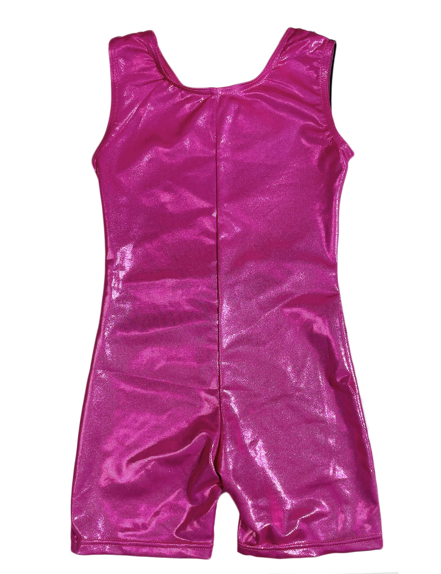QoozZ Toddler Girls' Pink Dancing Tumbling Gymnastics Athletic Camisole Leotard 2-12Y