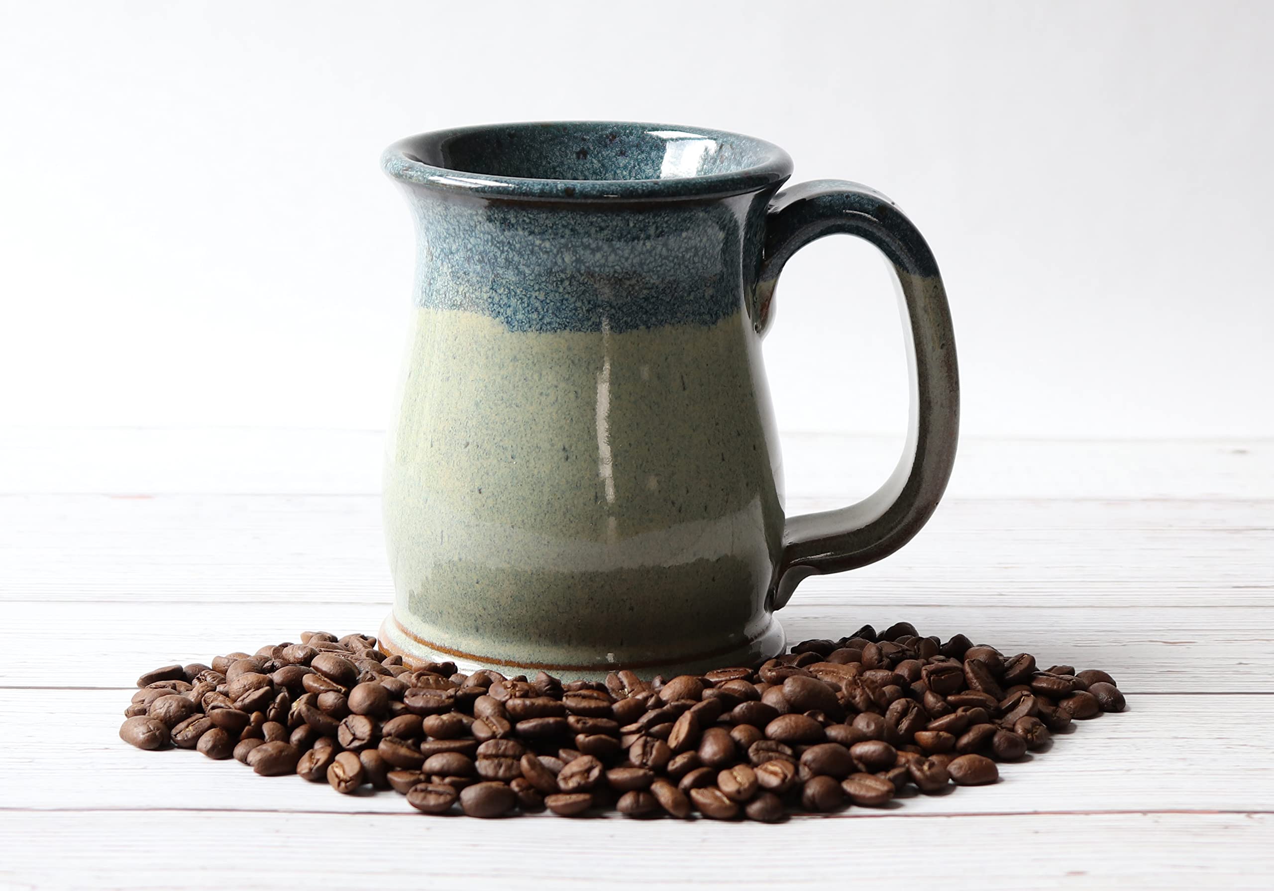 SHS Collection USA Handmade 16oz Coffee Mug Wide Mouth (Razzmatazz)
