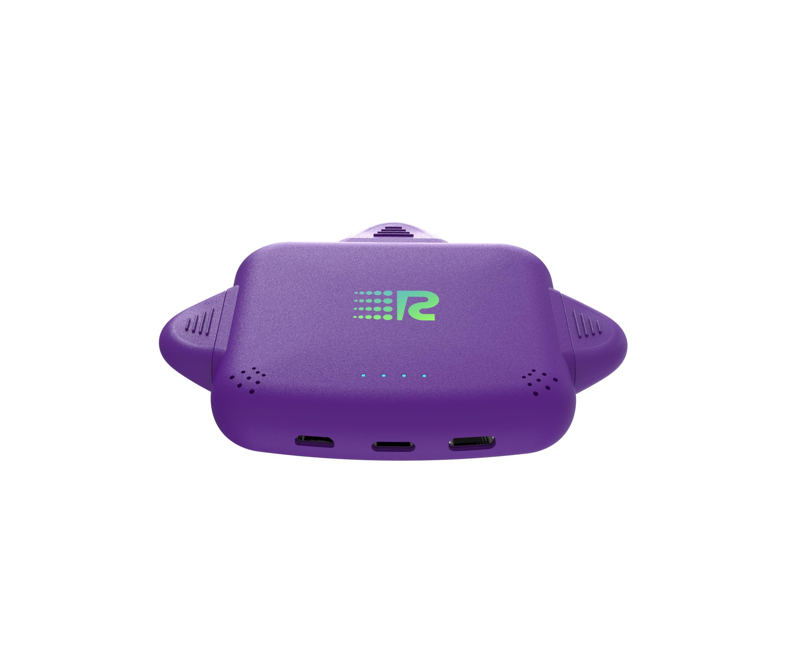 Rush Charge Comet Portable Power Bank β 3200mah, 2.1A High-Speed Power Bank Fast Charging - Apple Lightning, Type C, Micro-USB Battery Bank Charges 3 Devices at a Time β Pre-Charged Portable Charge