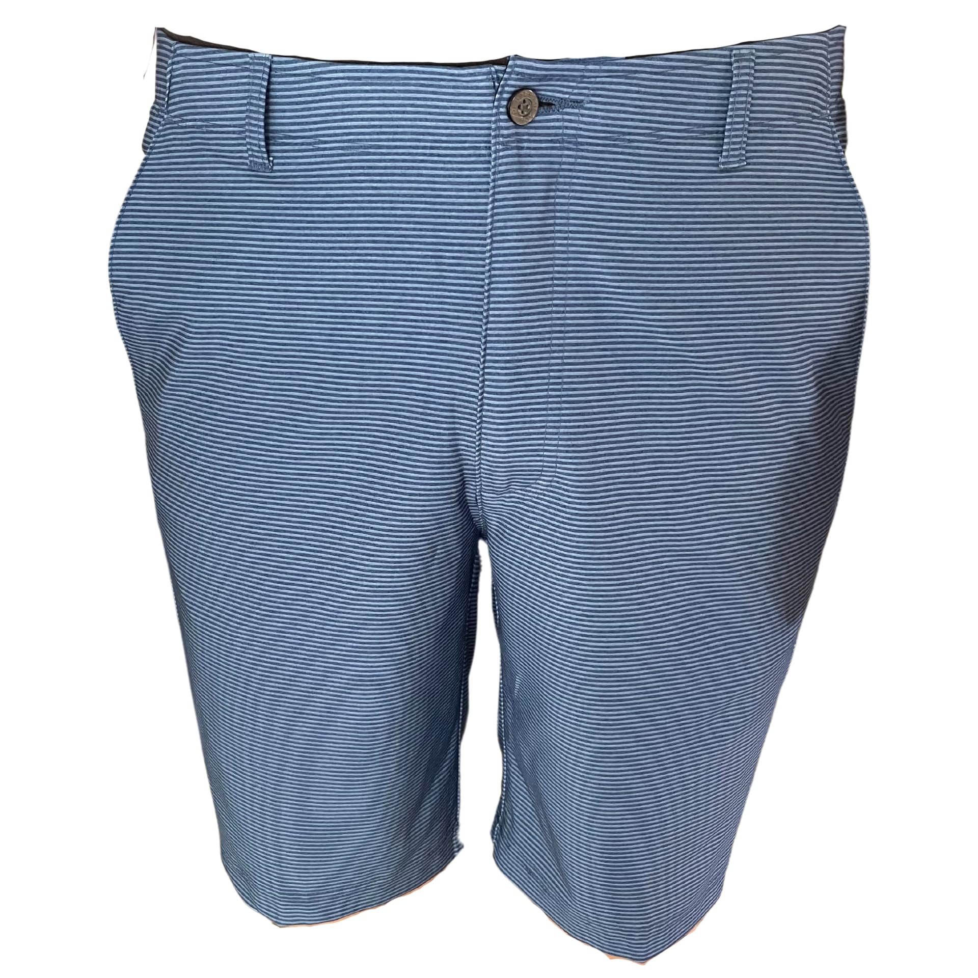 Pebble Beach Men's Dry-Luxe Performance Comfort Waist Shorts (Dark Gray, 32)