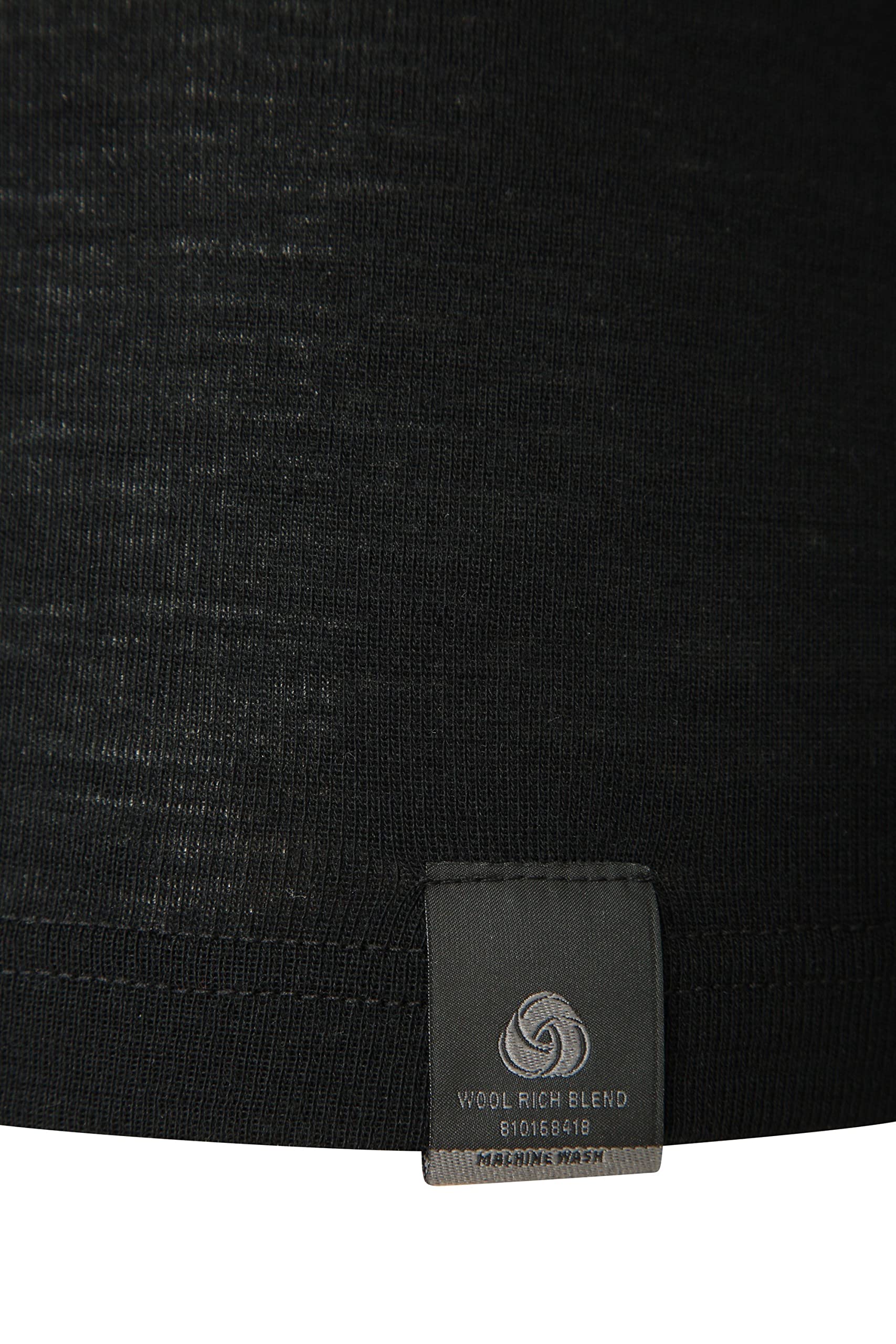 Mountain Warehouse Merino Womens Top - Ladies Thermal Baselayer Black 2