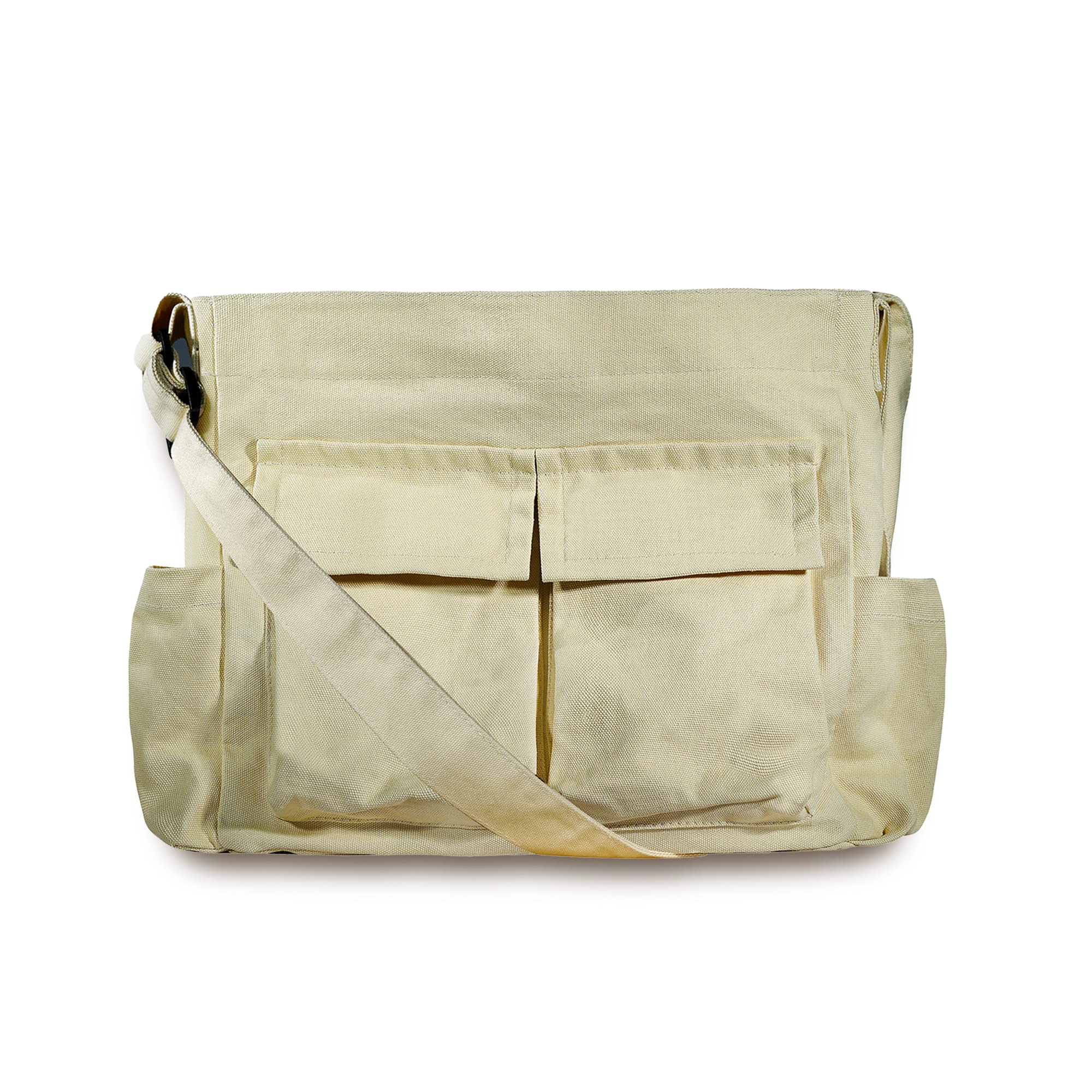 Messenger Bag for Women Men Canvas Crossbody Bag Women's Shoulder Handbags with Multiple Pockets Large Capacity Hobo Bag