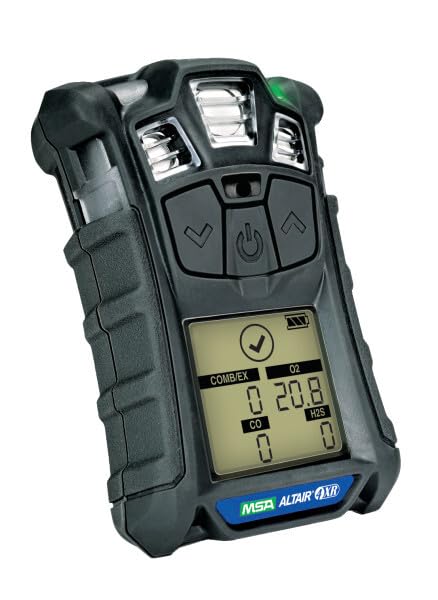 MSA 10178568 ALTAIR 4XR Multi-Gas Detector - (LEL, O2), Color: Charcoal, Portable Gas Monitor, Durable, Safety, Handheld, CSA Approval