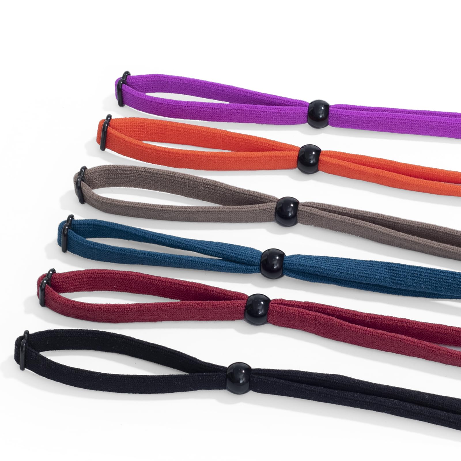 VOOGLASS Glasses Strap(6 PCS) Sports Eyeglass Strap,Adjustable Sunglasses Lanyard Neck Holders Cord Retainer for Men Women