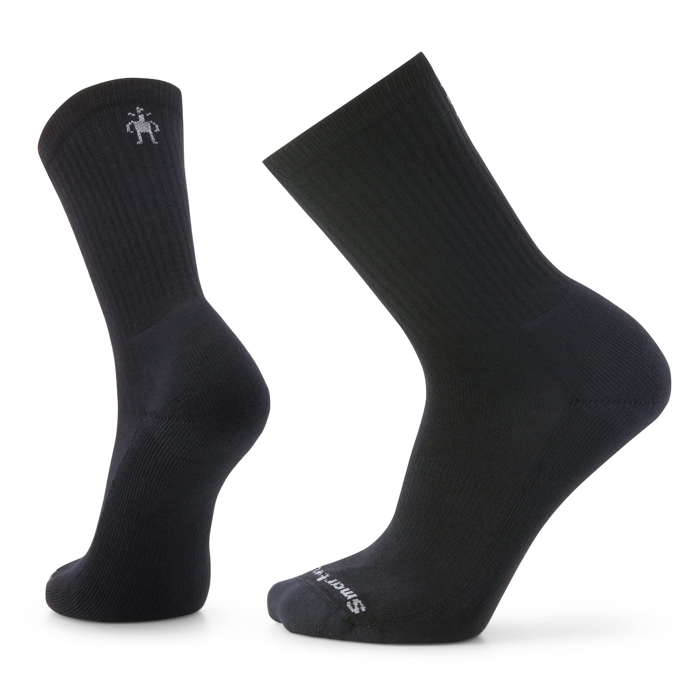 Smartwool Everyday Solid Rib Light Cushion Merino Wool Crew Socks For Men and Women, Honey Gold, Large