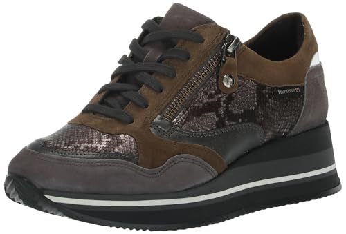 Mephisto Women's Olimpia Sneaker, Grey, 8.5