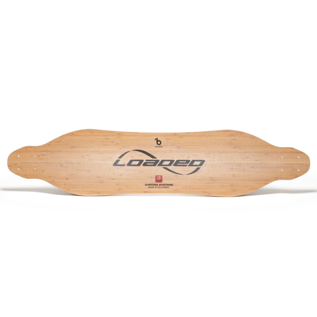 Loaded Boards Vanguard Bamboo Longboard Skateboard Deck (Flex 1)