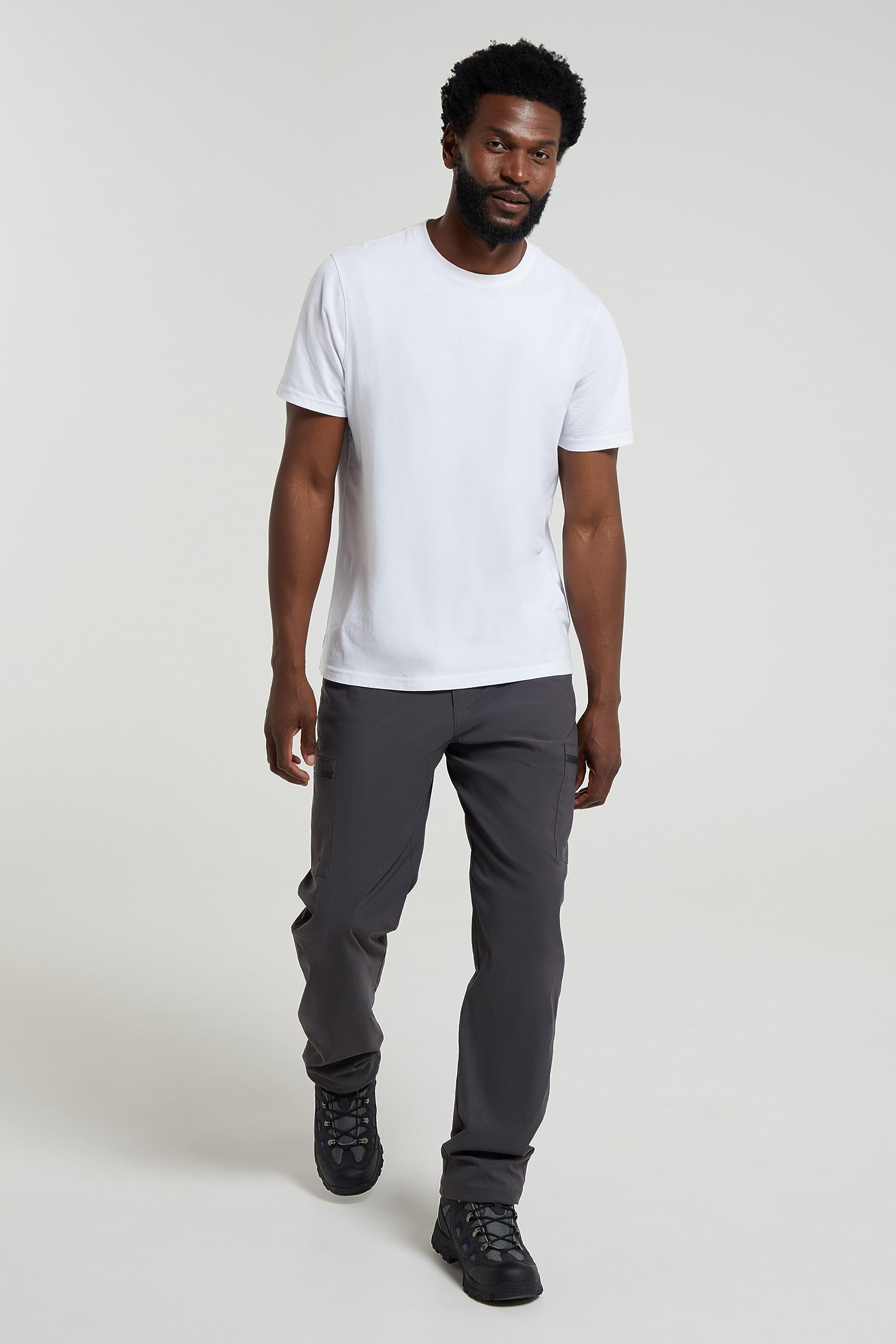 Mountain Warehouse Winter Trek Stretch Trouser - Stretchable Grey 34W