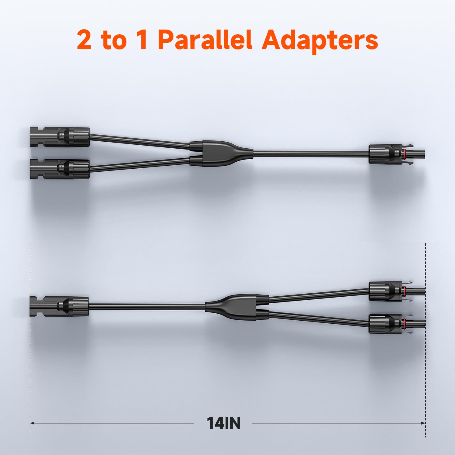 RICH SOLAR Y Branch Connectors (2 Pairs M/FF and F/MM)