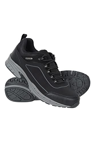 Mountain Warehouse Ramble Softshell Mens Waterproof Shoes - IsoDry Charcoal 12 M US Men