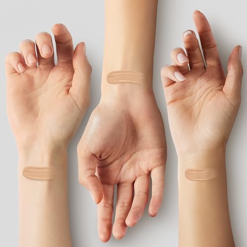 Revlon Liquid Foundation, Photo Ready Candid Glow Face Makeup for Sensitive and Dry Skin, Longwear Sheer-Medium Coverage with Natural Glow Finish, 240 Natural Beige, 0.75 Oz