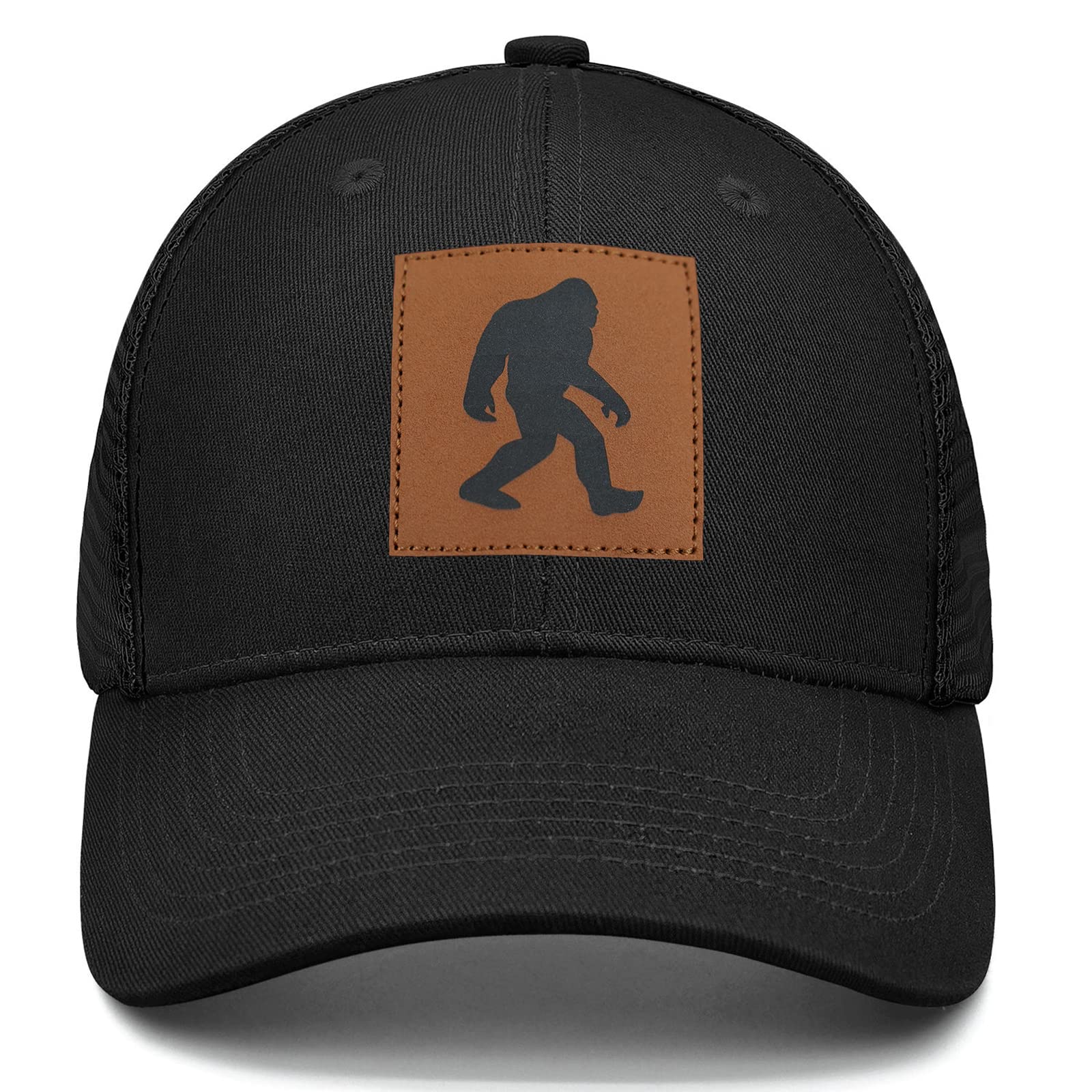 Simocked Bigfoot Hat Sasquatch Trucker Hat Big Foot Gifts Sasquatch Bigfoot Gifts Mesh Snapback Hat for Men