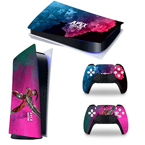 PlayStation 5 Skin Set โ Space Gun FPS Game - HD Printing Vinyl Skin Cover Protective for PS5 Standard Edition Console and 2 PS5 Standard Edition Controller