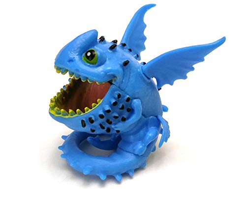 Toysvill Dragons (Set 8 pcs) - Mini Action Figures: Toothless (Night Fury), Deadly Nadder, Gronckle, Hideous Zippleback, Hotburple, Monstrous Nightmare, Terrible Terror