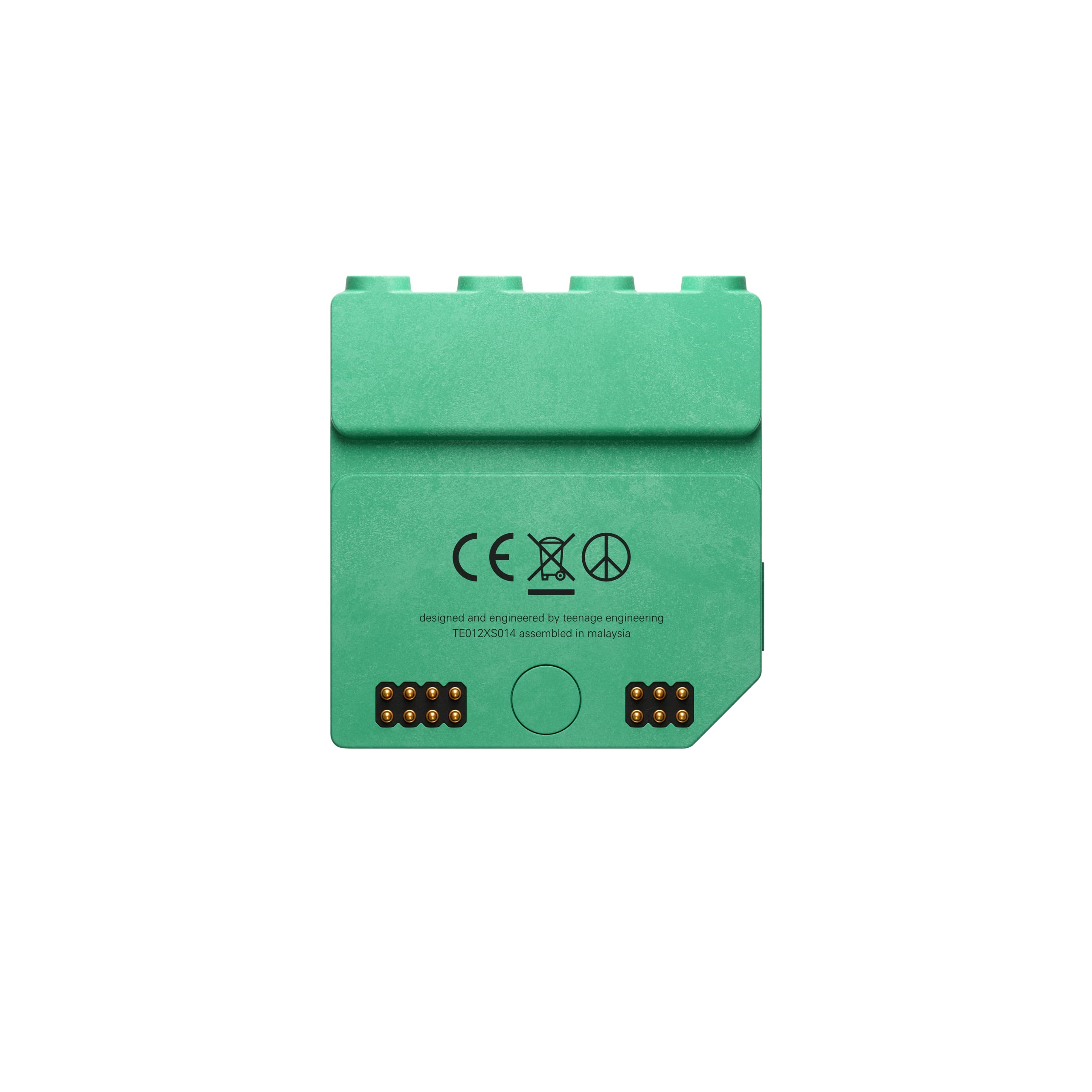 teenage engineering ZM-4 line expansion module accessory kit with audio signals and fx loops for OP-Z portable synthesizer and multimedia sequencer
