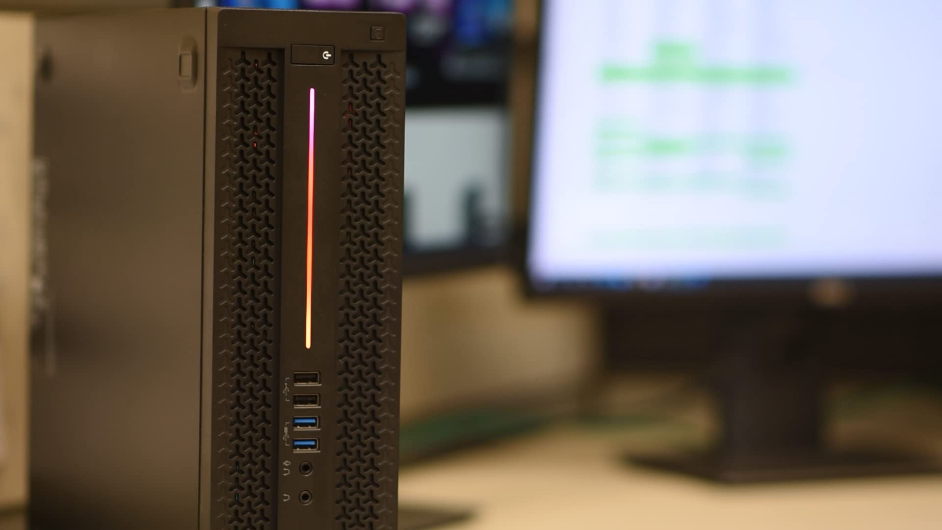 Refurbished 800G2 Desktop Computer PC - 6th Gen Intel i5-6500 - 8GB DDR4 RAM - Intel HD 530 Graphics - 512GB Solid State Drive (SSD) - RGB Lighting - Bluetooth - 5G WiFi - Windows 10 Pro (Renewed)