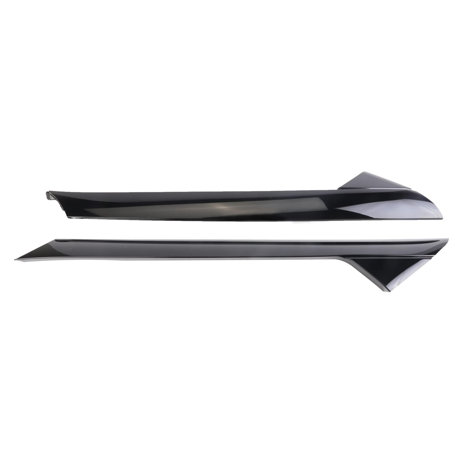 SONTIAN A-Pillar Front Molding Windshield Outer Trim Pillar Compatible with 2011-2019 Ford Explorer Windshield Molding Replaces BB5Z-7803145-AA BB5Z-7803144-AA(Left Driver Side+Right Passenger Side)