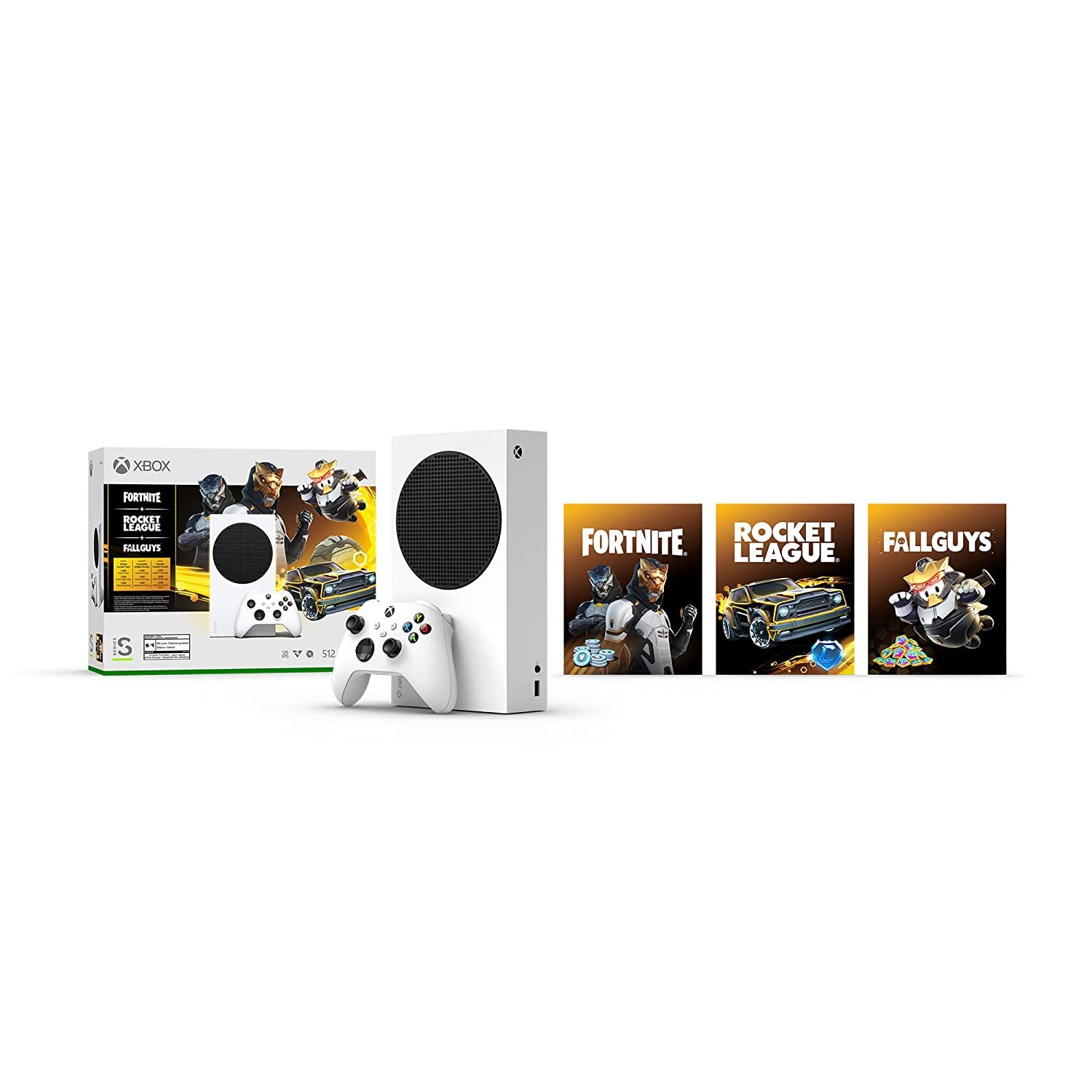 Microsoft Xbox Series S Gilded Hunter 512GB SSD with Xbox Wireless Controller - Carbon Black Bundle