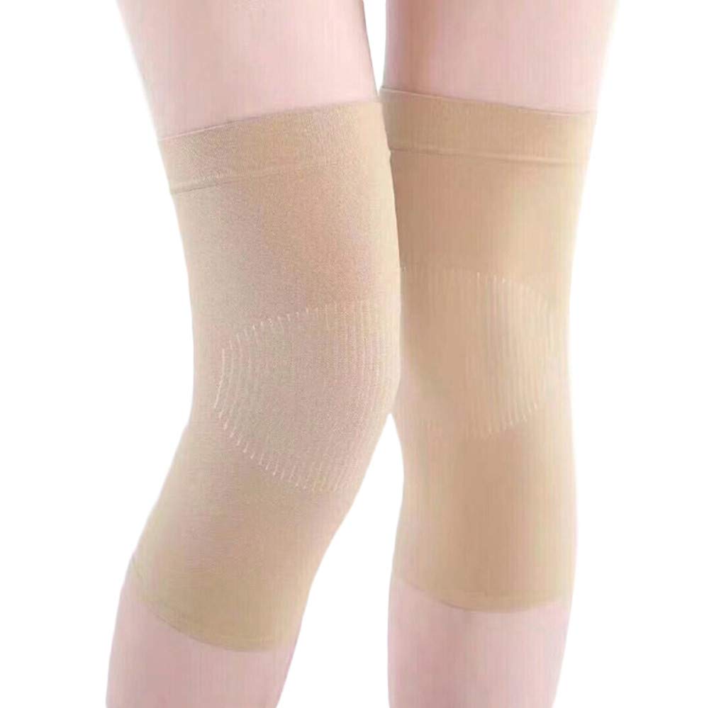 Useful Professional Knee Brace Knitted Pressure Knee Support Support Injury Pressure Protection Gel Pads for Knee Support