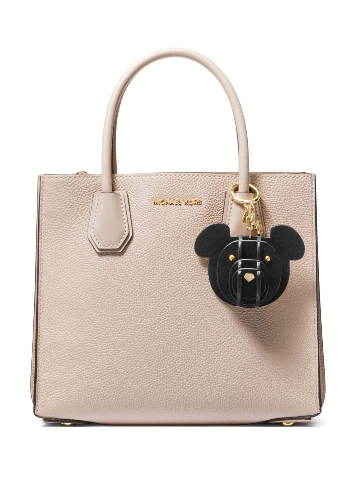 MICHAEL Michael Kors Womens Leather Bear 3D Keychain Black O/S