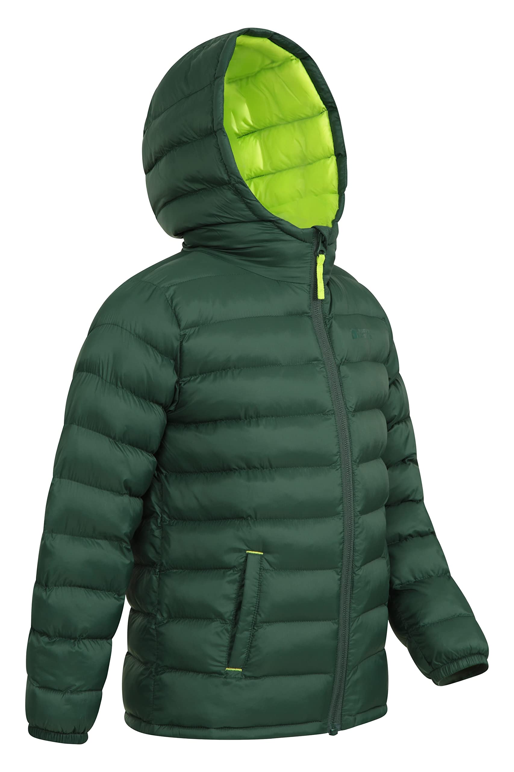 Mountain Warehouse Seasons Kids Padded Puffer Jacket - Boys & Girls Khaki 9-10 Years