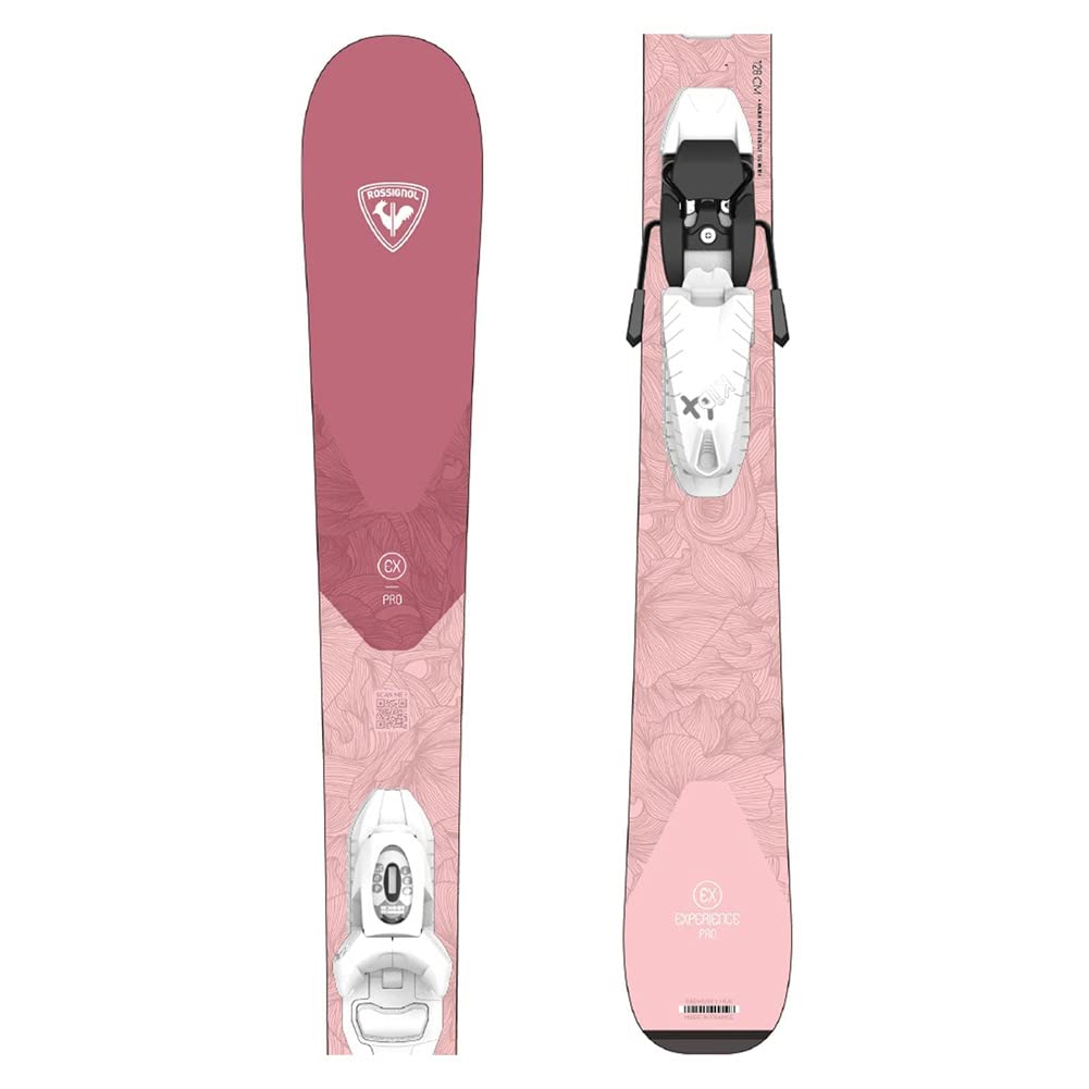 Rossignol Experience Pro Girls Skis 122 W/Kid-X Bindings White
