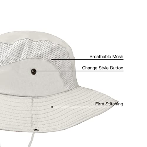 Sun Hats for Women Beach Hat Ponytail Hat Womens Sun Hat with UV Protection Wide Brim