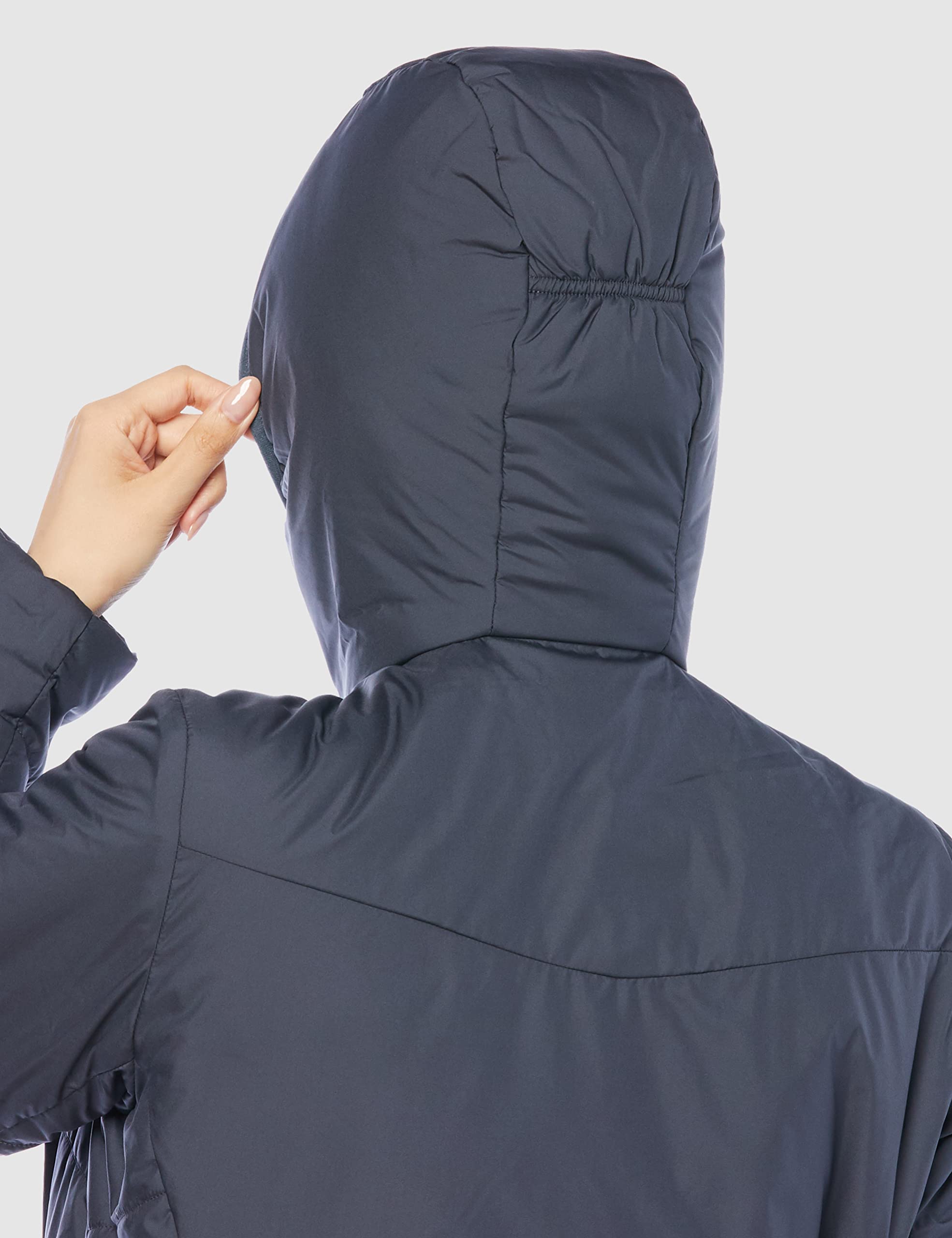 Salomon Women's Standard OUTRACK Insulated Hoodie, Ebony, XL