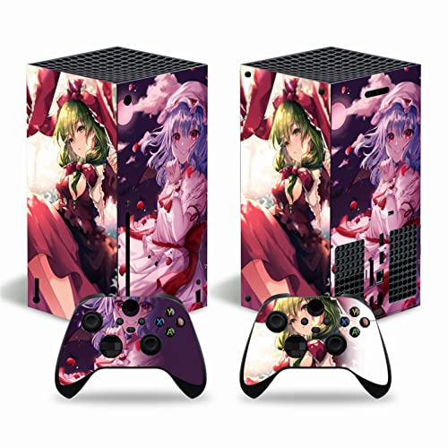 Top factory Skin Decal Protective Vinyl Skin Decal Cover for Series X Console Skins Wrap Sticker with Two Free Wireless Controller Decals 83804 Decal