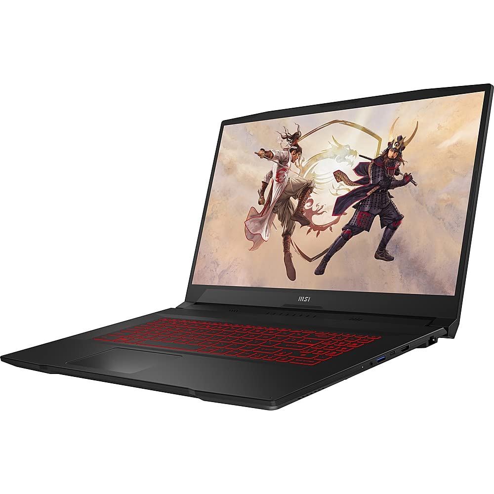 MSI Katana GF66 12UE Gaming Laptop, 15.6" 1920 x 1080 144 Hz, Intel Core i7-12700H 14-Core, NVIDIA GeForce RTX 3060 6GB, 24GB DDR4, 1TB SSD, Windows 11 Pro, Backlit Keyboard, Black