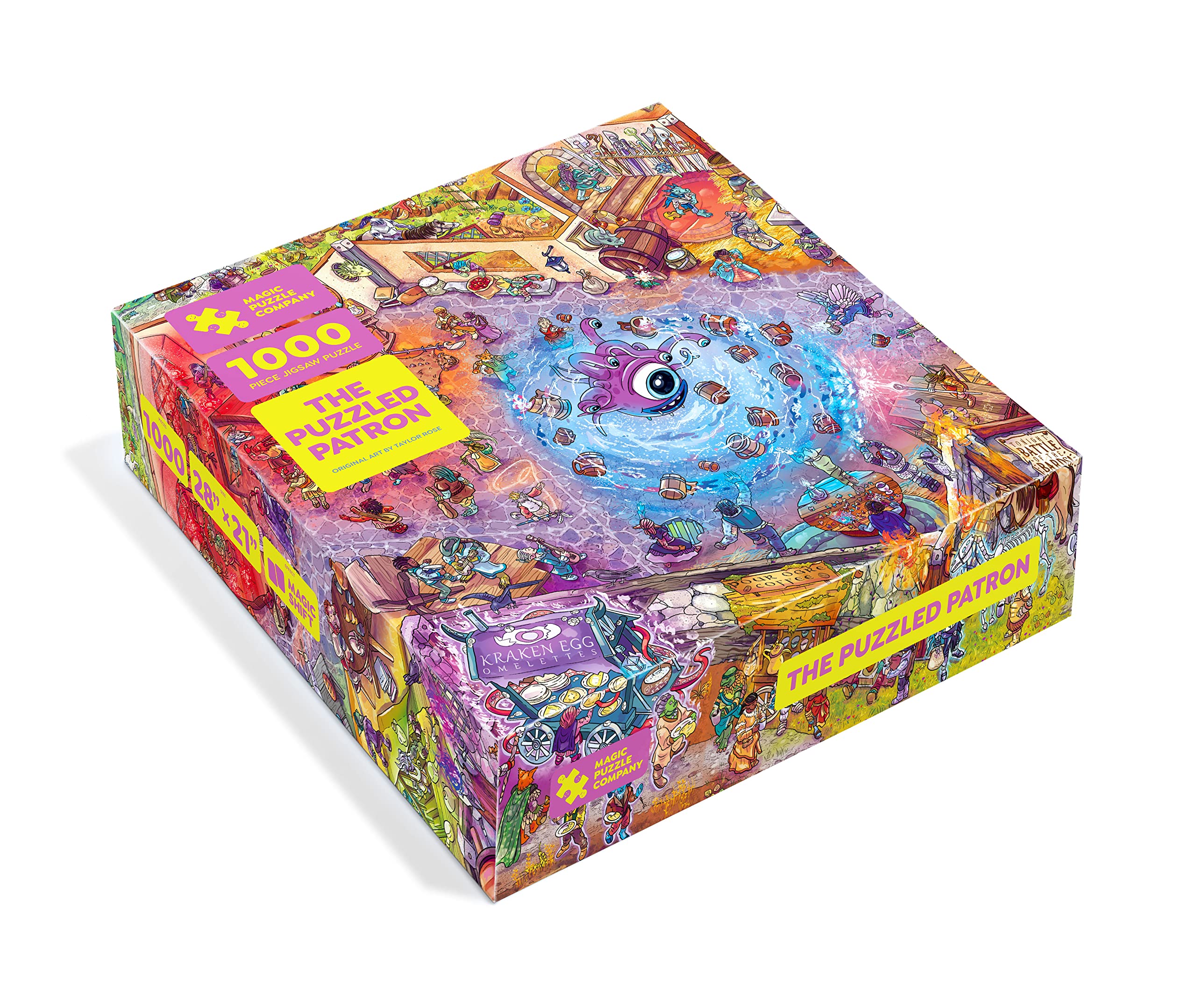 The Puzzled Patron ⢠1000-Piece Jigsaw Puzzle from The Magic Puzzle Company ⢠Series Three
