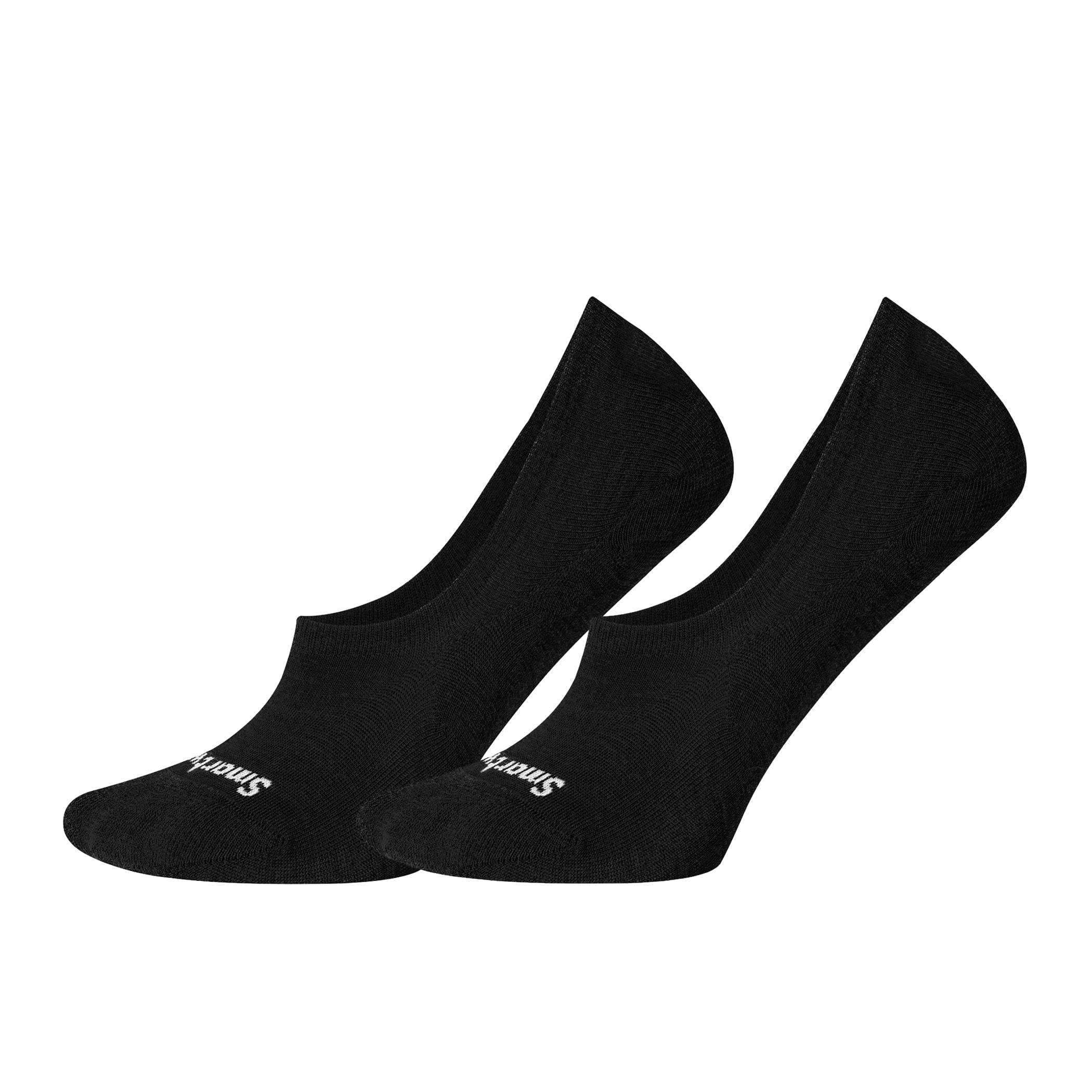 Smartwool SW001694001M Women's Everyday No Show 2 Pack Socks Black M