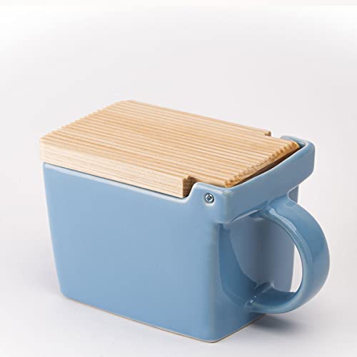 ZERO JAPAN BEE HOUSE SALTBOX 16 oz (Ocean Blue)