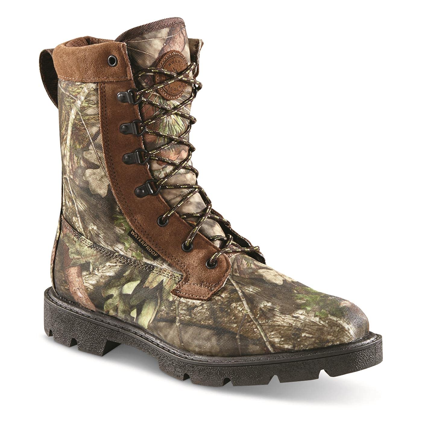Rocky Men's Ridge Stalker 9" Waterproof 800-gram Insulated Hunting Boots Mossy Oak Break-Up Country 10D (Medium)