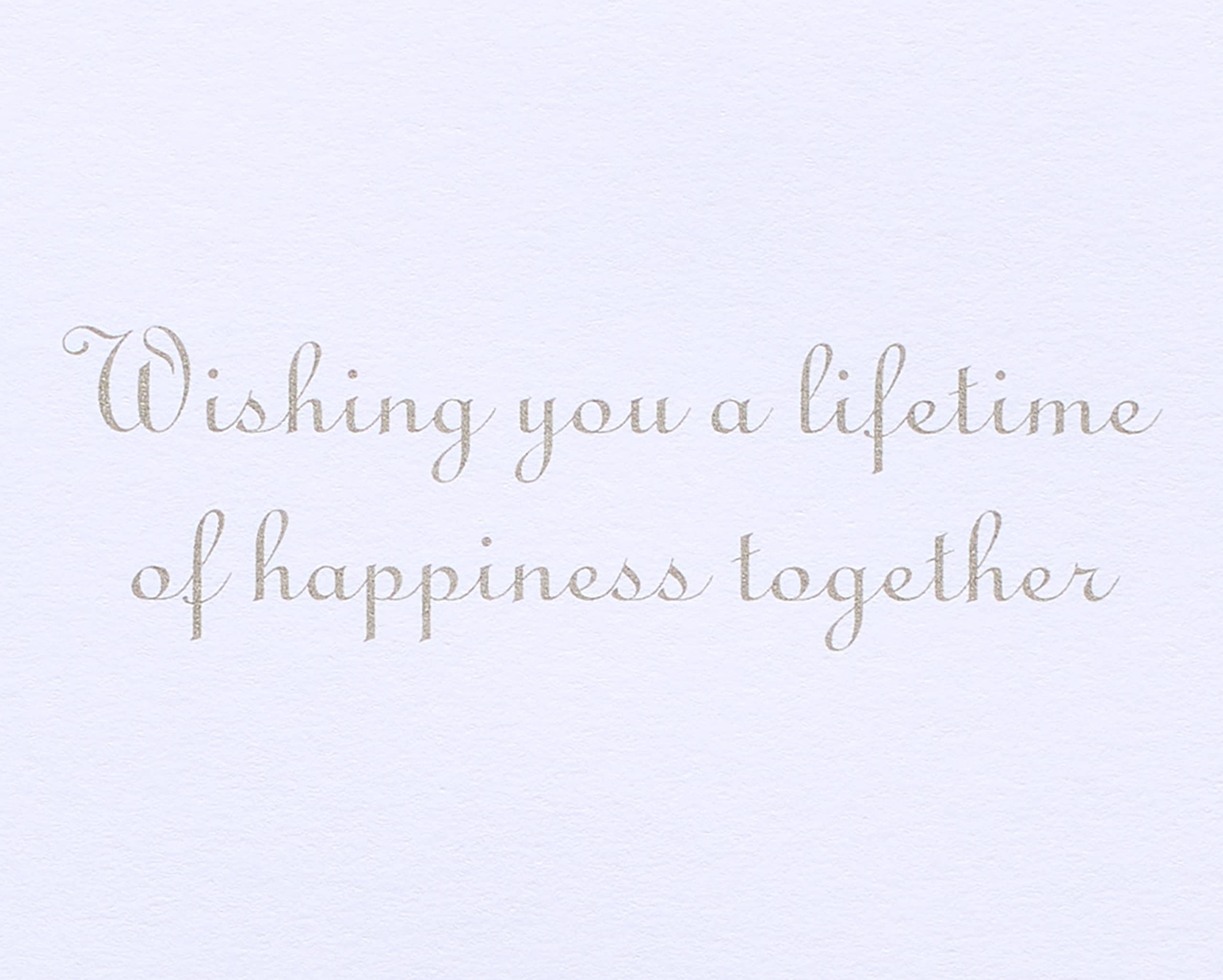 Papyrus Wedding Shower Card (Lifetime of Happiness)