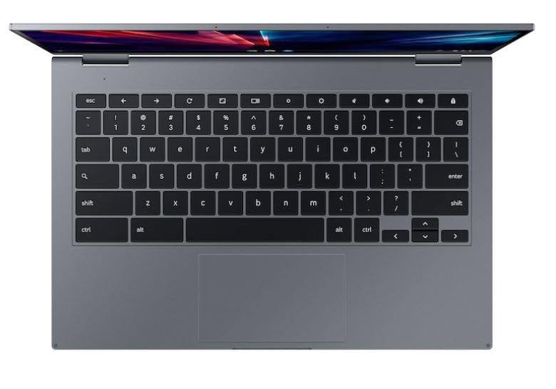 Samsung Electronics Galaxy Chromebook 2, 13.3β Intel Core i3-Processor, 128GB, 8GB RAM, Mercury Grey (2021 Model) - XE530QDA-KB1US