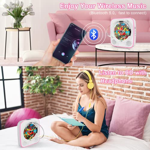 Portable CD Player with Bluetooth