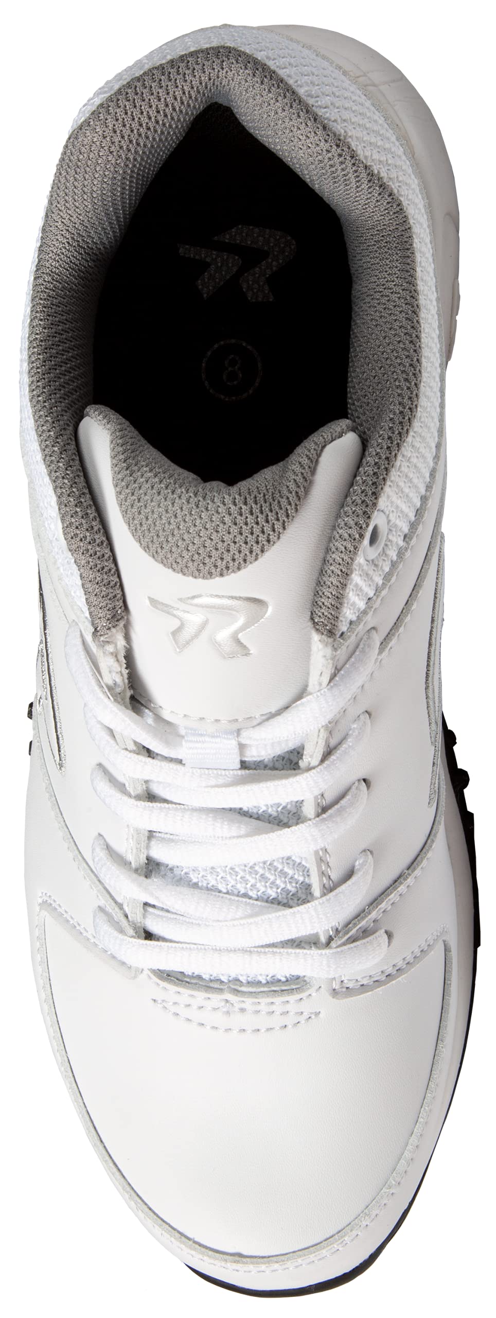 Ringor - Women's Flite Turf Softball Shoe (8.0 - White/Silver)