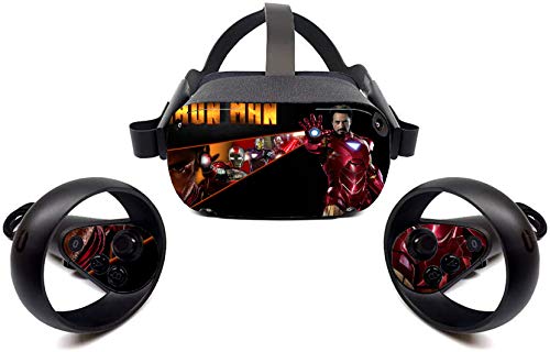 Super Hero Vinyl Skin Sticker Decal Cover for Oculus Quest Headset and Controllers by ok anh yeu