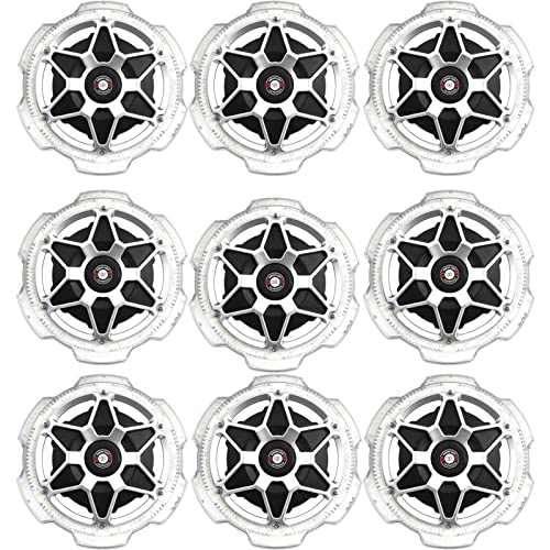 YALAZ 120w Garage Light Round 5-Head Lighting, Bright Led Garage Light, Led Light Bulbs for Barn