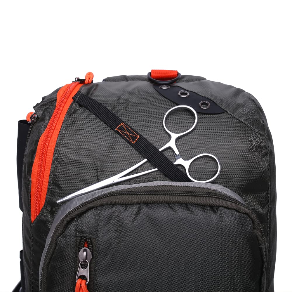 Raprance Fly Fishing Sling Pack Chest Bag Fishing Tackle Storage Shoulder Bag (Brown)