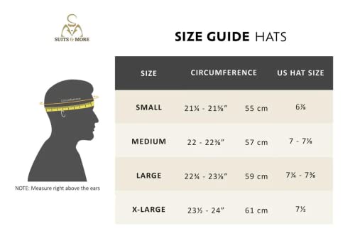 MONTIQUE Men's Braided Pinch Fedora Hat - Fashion Fedoras for Men H-22 (White & Black Medium)