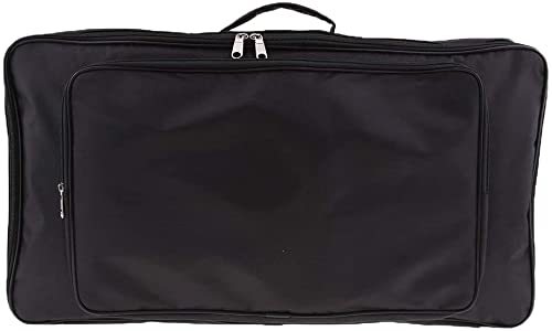 TUOREN Portable Gig Bag Guitar Effects Pedal Board Carry Bag 23.6 x 13 x 4inch Black