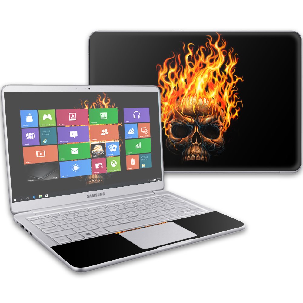 MightySkins Skin Compatible with Samsung Notebook 9 13" (2017) wrap Cover Sticker Skins Hot Head