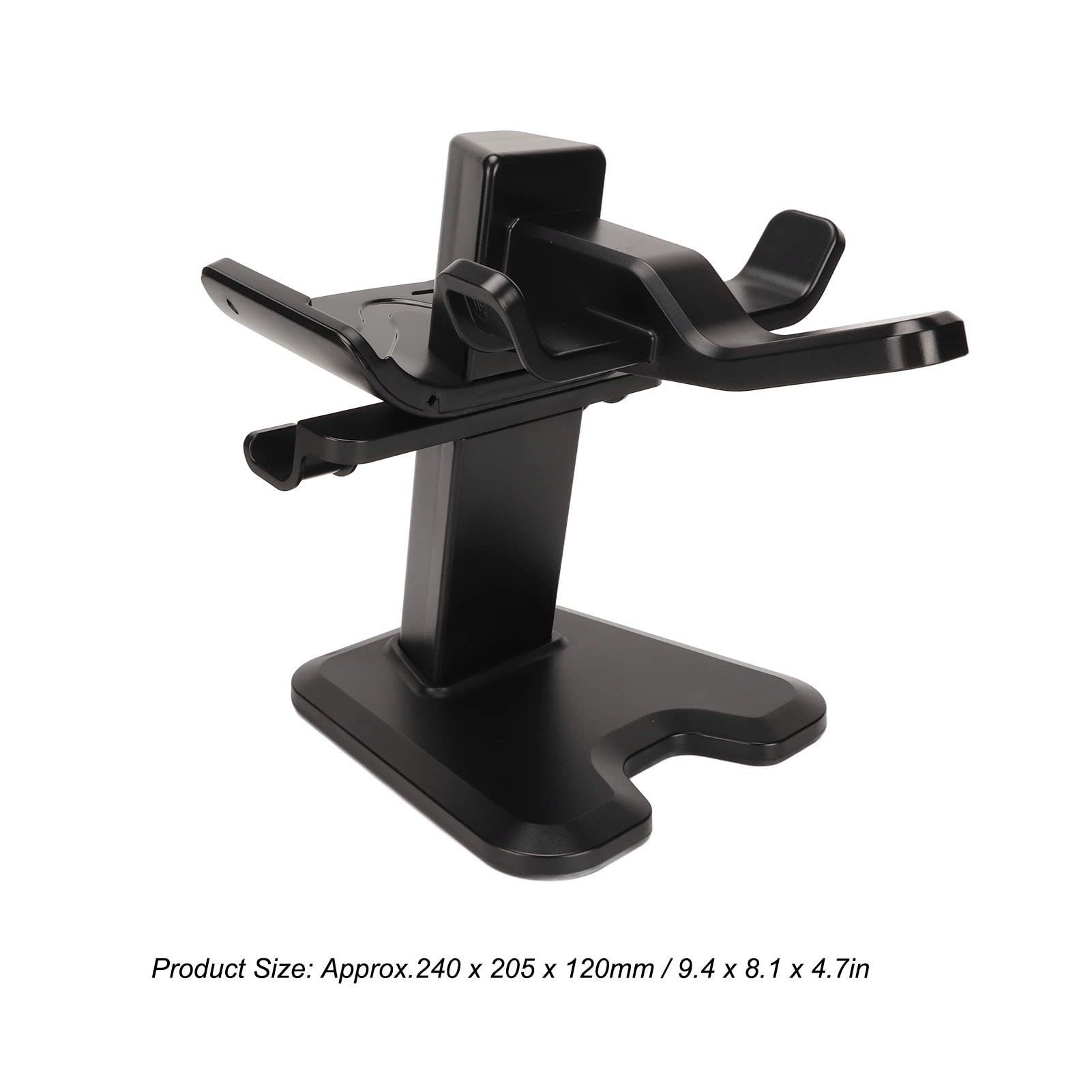 VR Headset Display Stand, Space Saving VR Headset Stand for Home(Black)