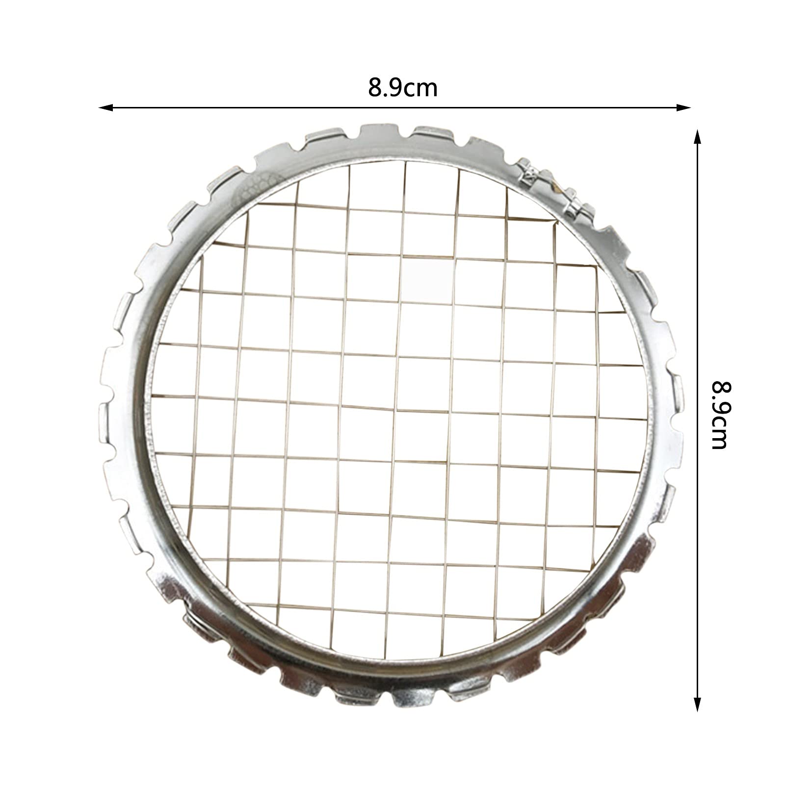 Totruning Egg Chopper for Hard Boiled Eggs - Egg Salad Choppers Stainless Steel Egg Slicer - Manual Egg Dicer Kitchen Tool for Egg Salad (A)