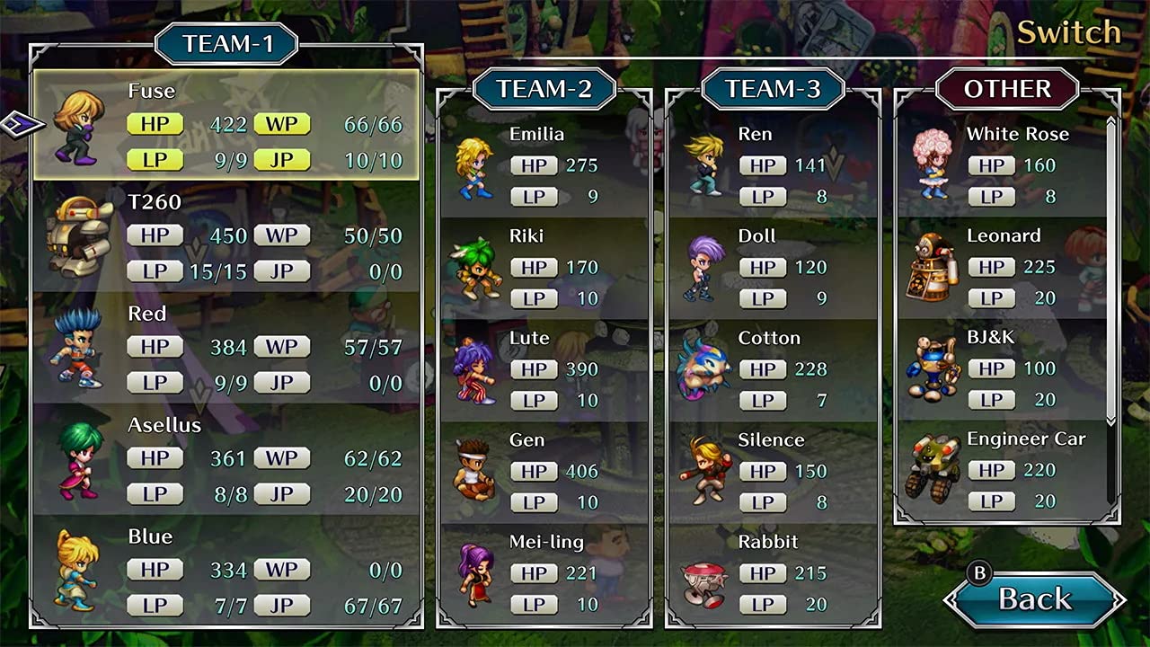 SaGa Frontier Remastered - Nintendo Switch